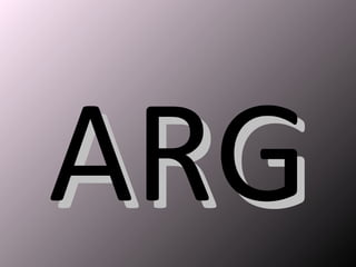 Arg Presentation For Classroom Live | PPT