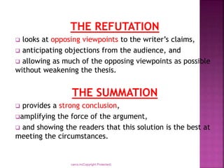 Argument and narration | PPT