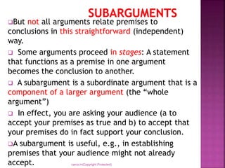 Argument and narration | PPT
