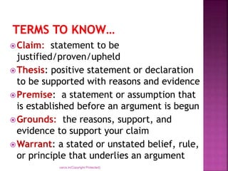 Argument and narration | PPT