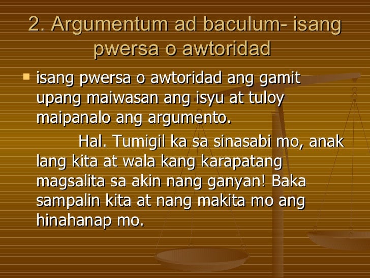 Argumentong Komposisyon
