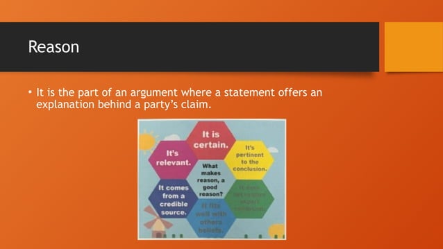 ARGUMENT (Purposes, elements)(types of claims and evidence).pptx