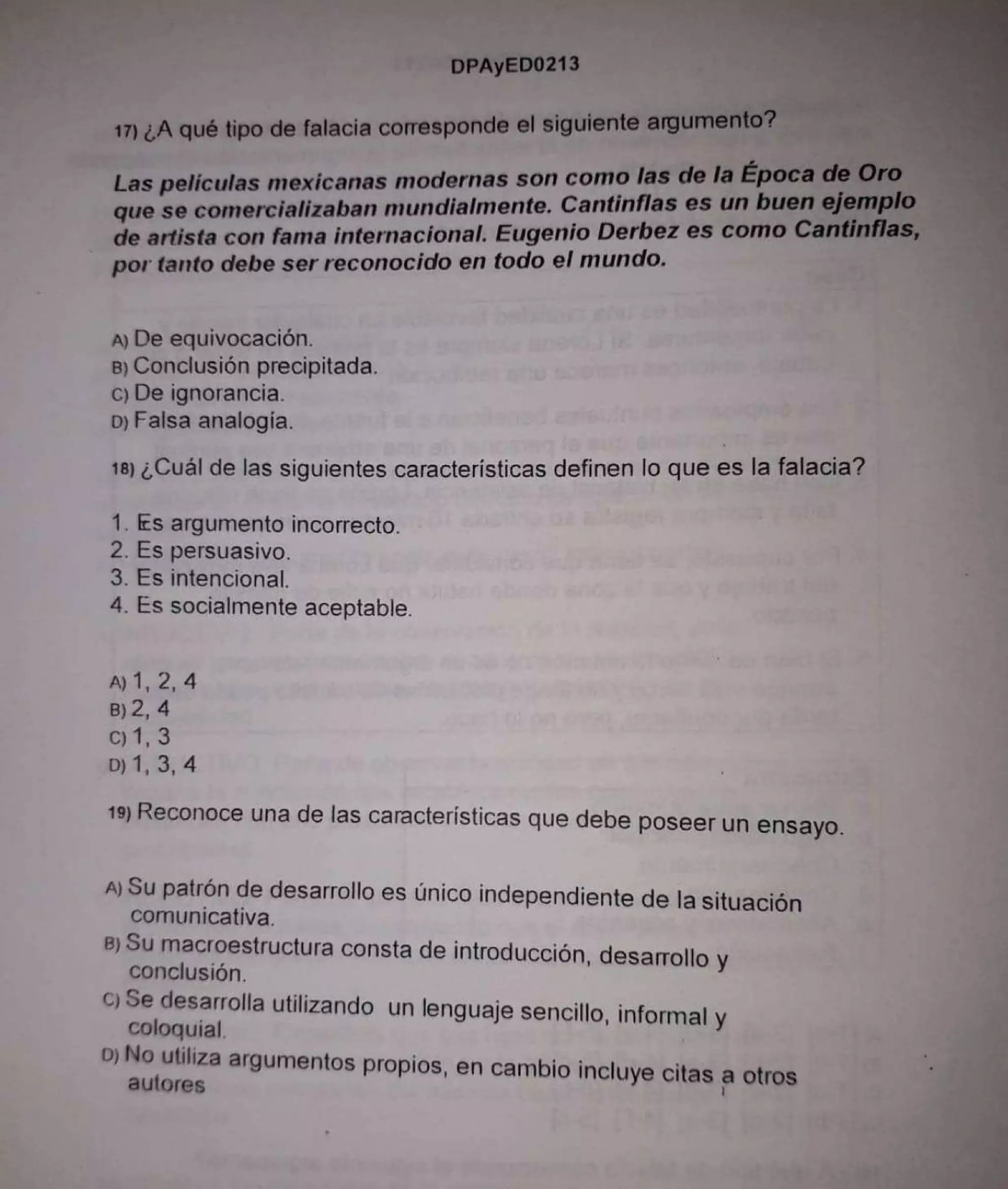 Argumentacion modulo 13 | PDF