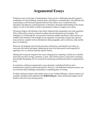 Argumental Essays.pdf