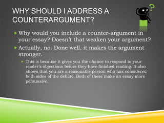 Argument and persuasion | PPTX