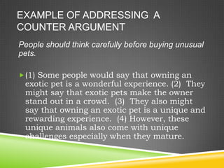 Argument and persuasion | PPTX