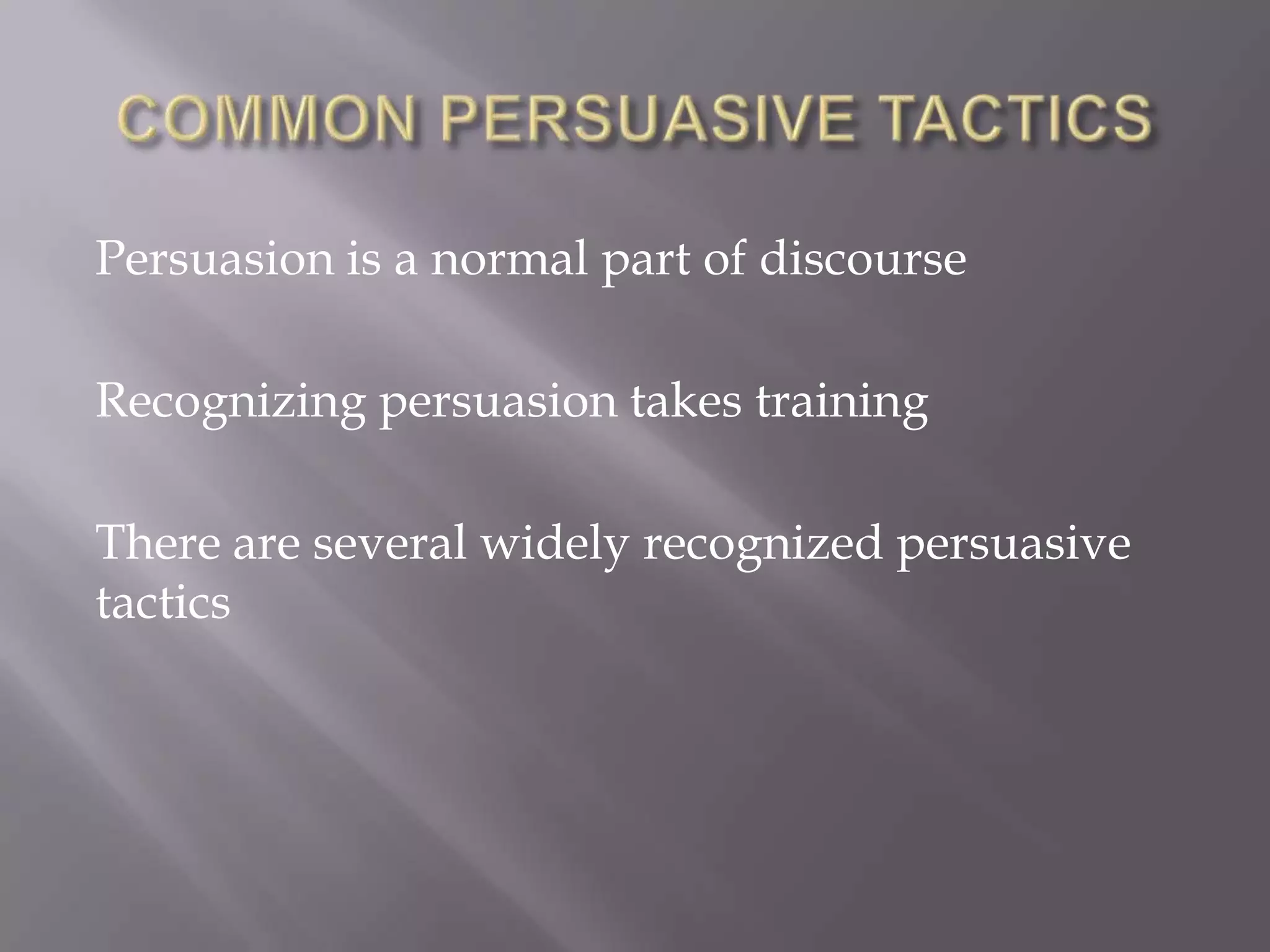 Argument and persuasion | PPTX