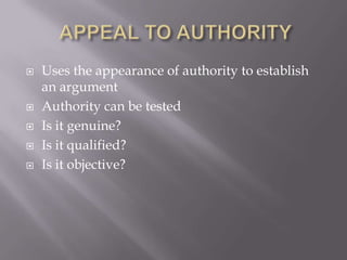 Argument and persuasion | PPTX