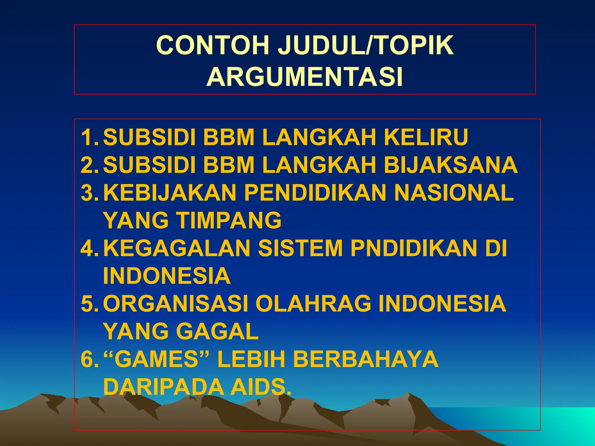 ARGUMENTASI_bahasa_indonesia.ppt teks pm | PPT