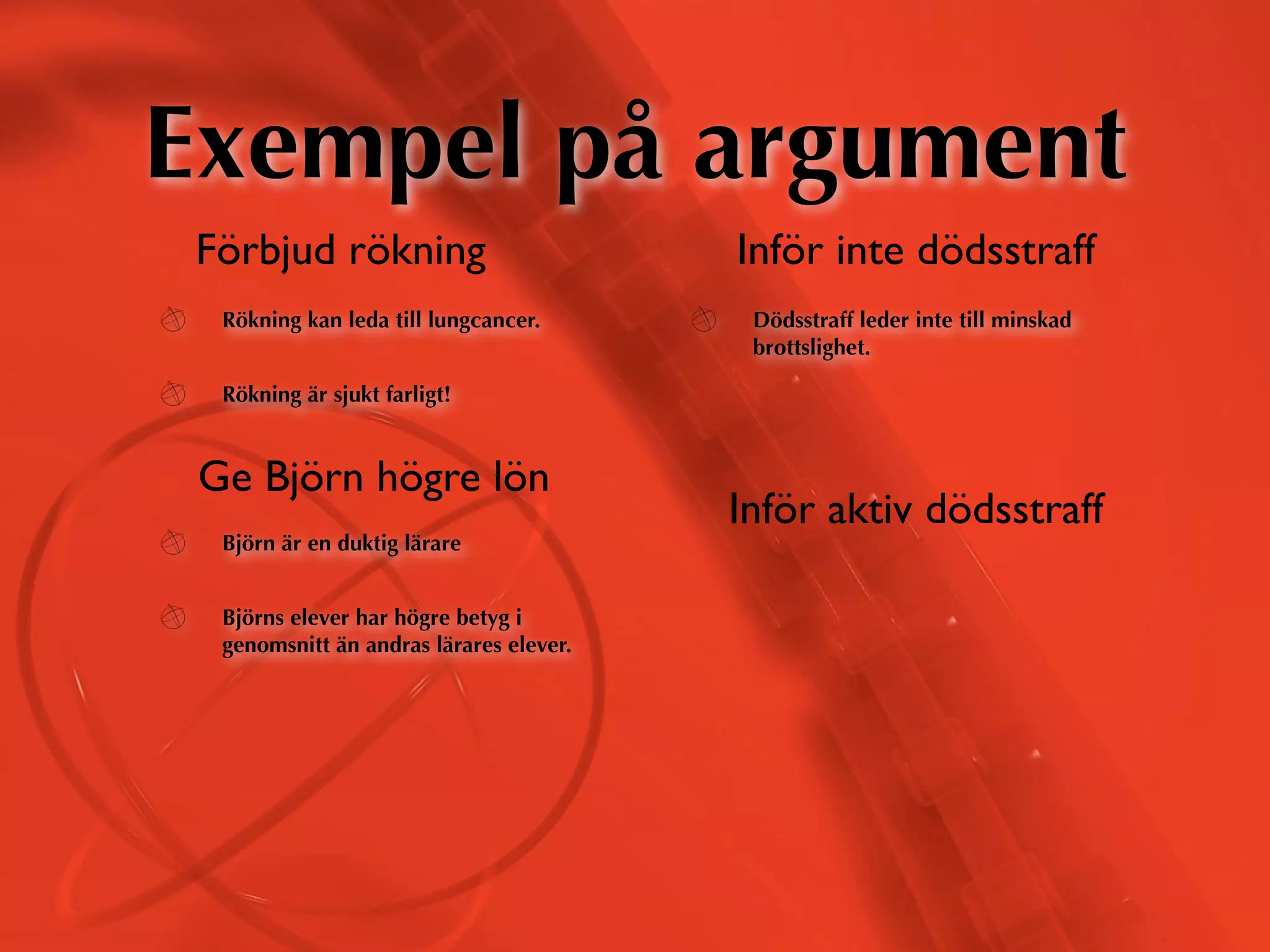 Argumentation | KEY