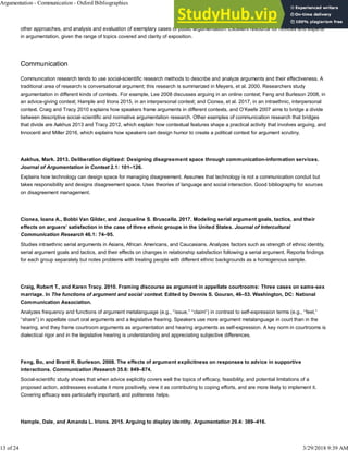 Argumentation | PDF
