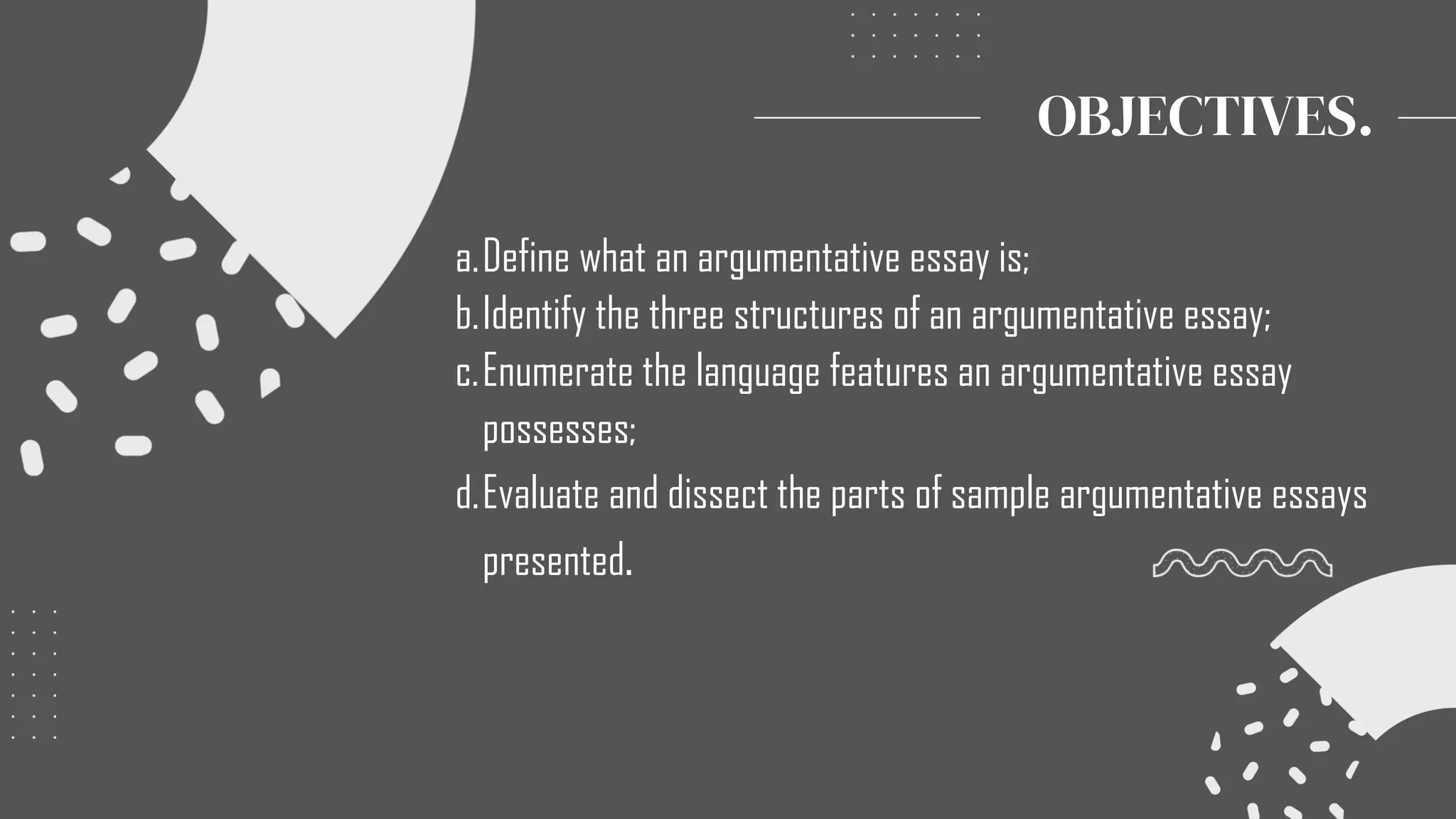 Argumentation PowerPoint for English-G10 | PPTX