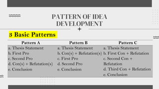 Argumentation PowerPoint for English-G10 | PPTX