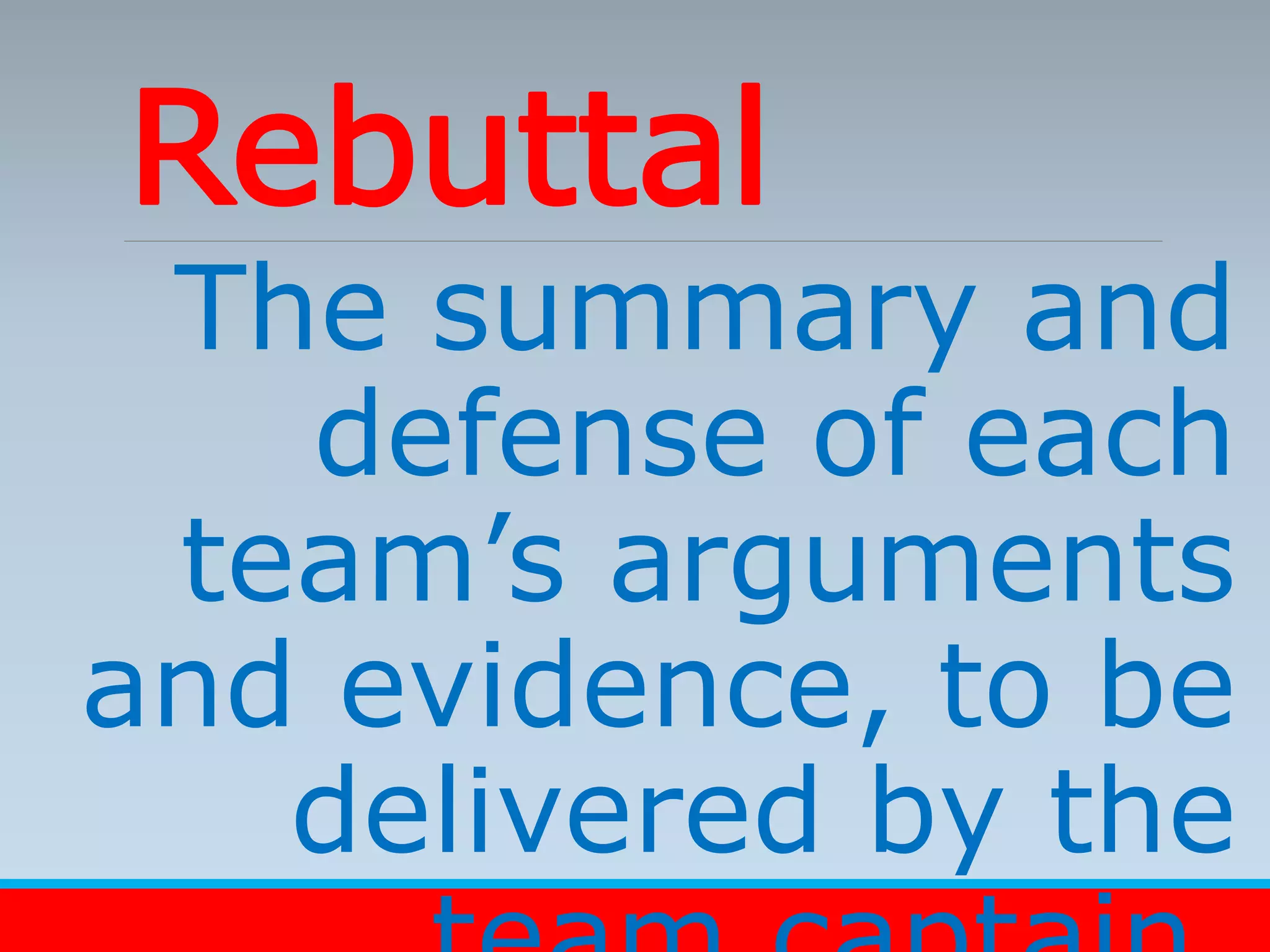 Argumentation and debate | PPTX