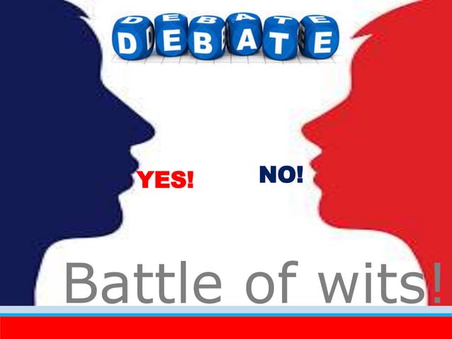 Argumentation and debate | PPTX