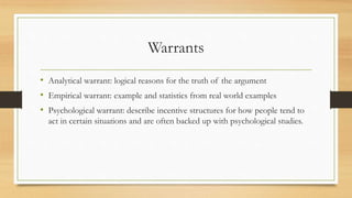 Argumentation and refutation | PPTX