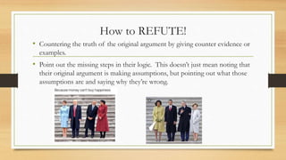 Argumentation and refutation | PPTX