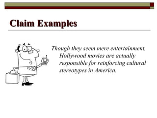 Argumentation claims (1) | PPT