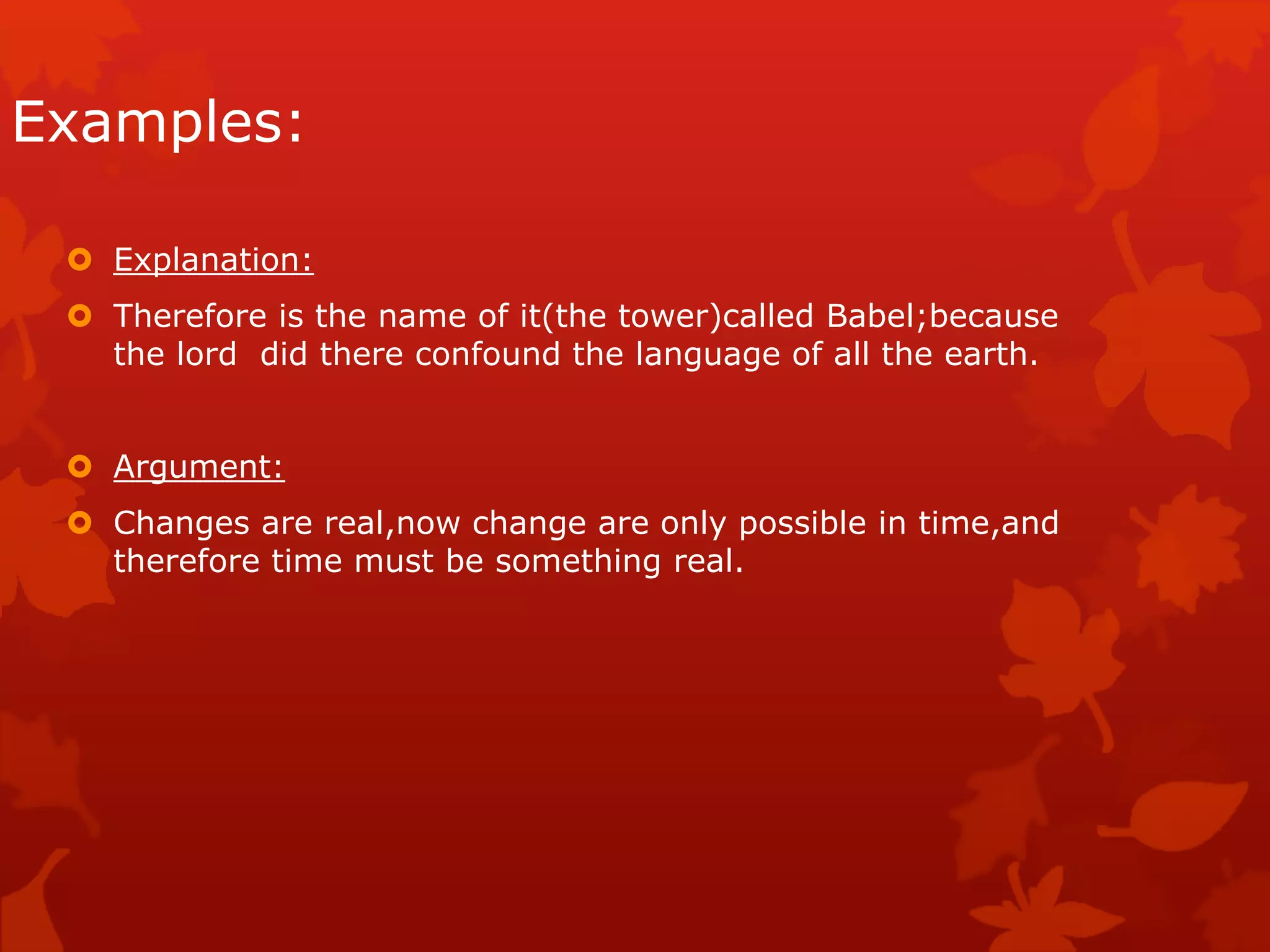 Argumentation & explanation | PPTX | Science