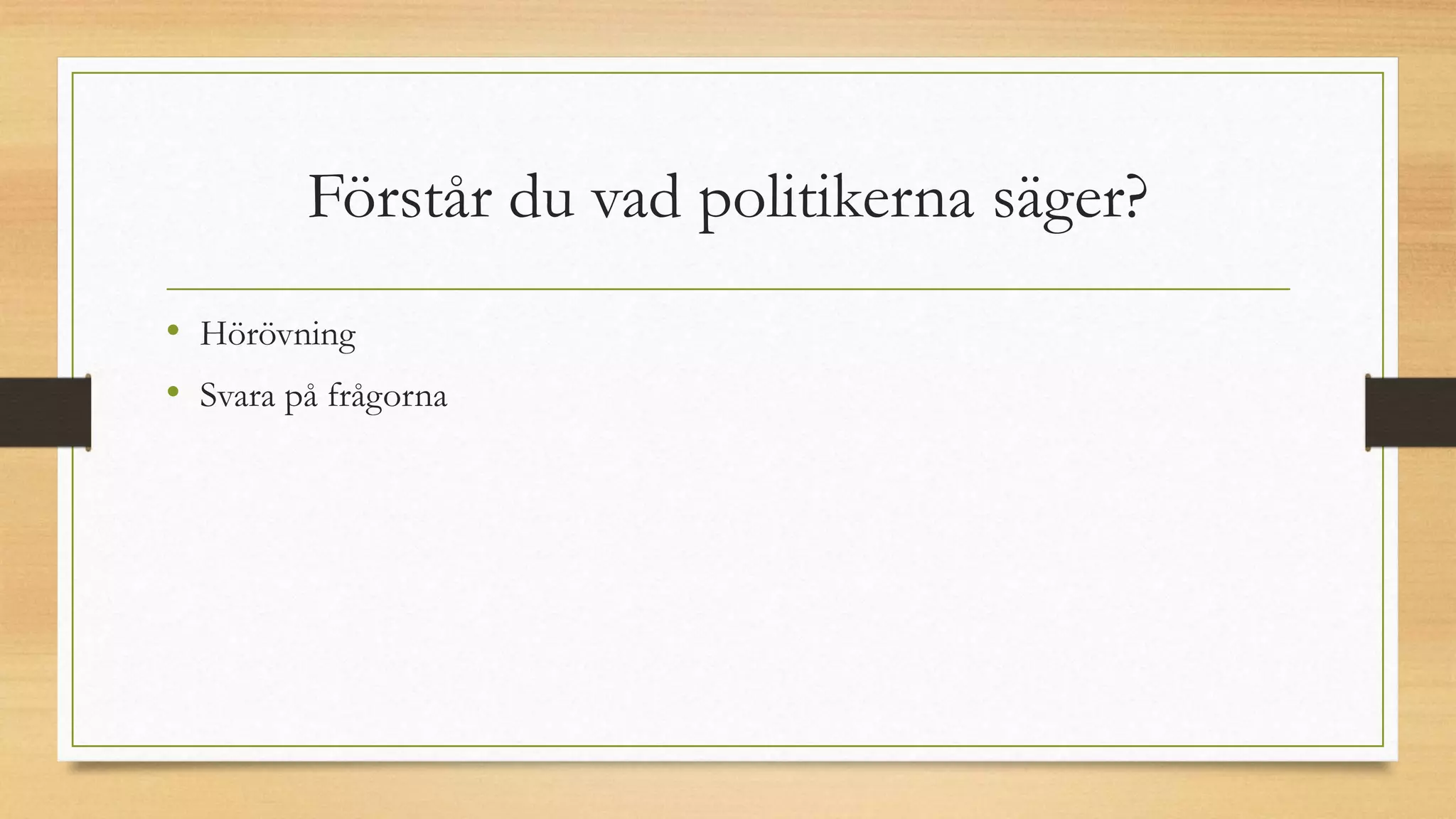 Argumentation och debatt lektion 4 vt 2015 | PPTX