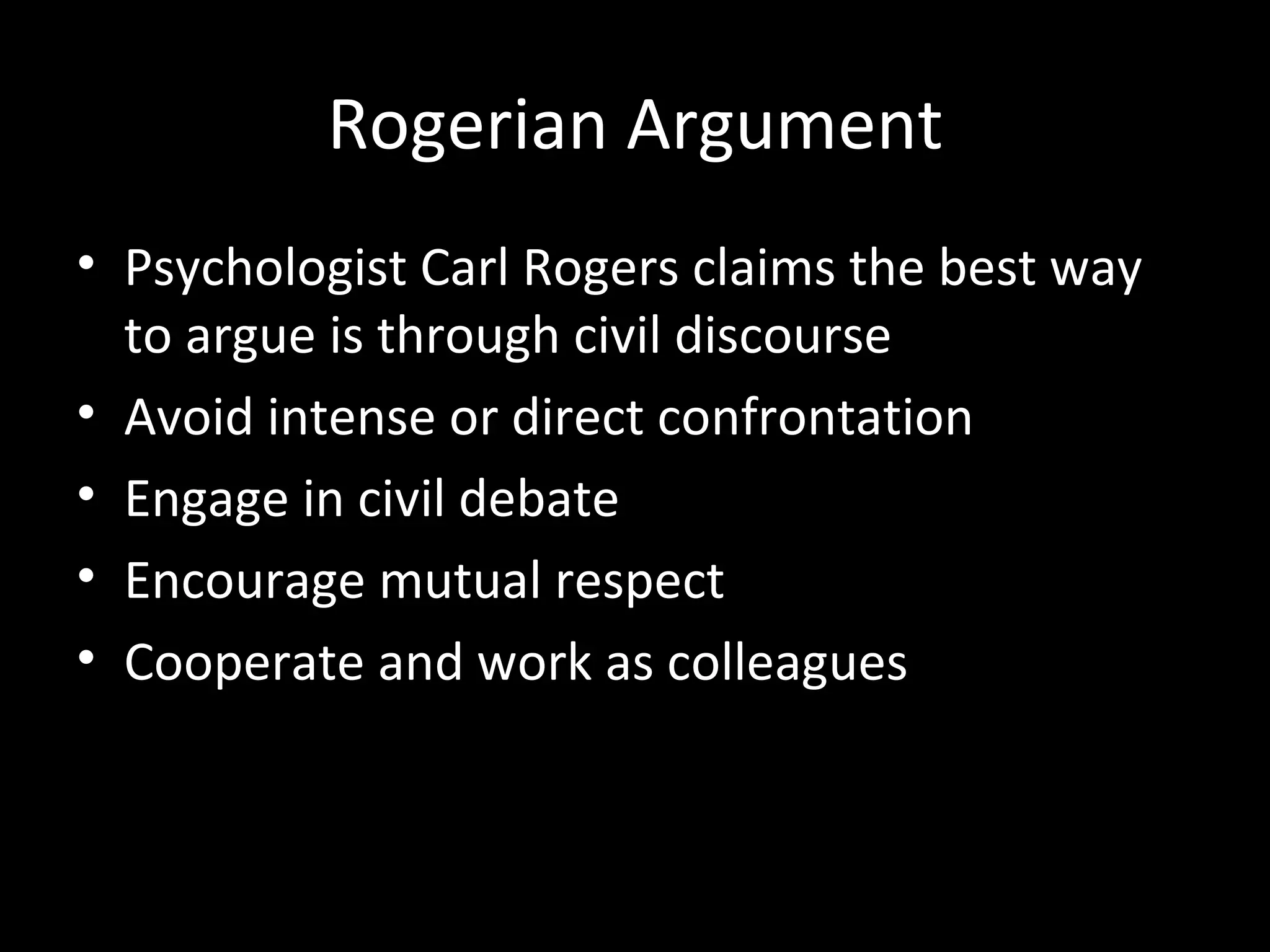 Argumentation And Persuasion Ppt
