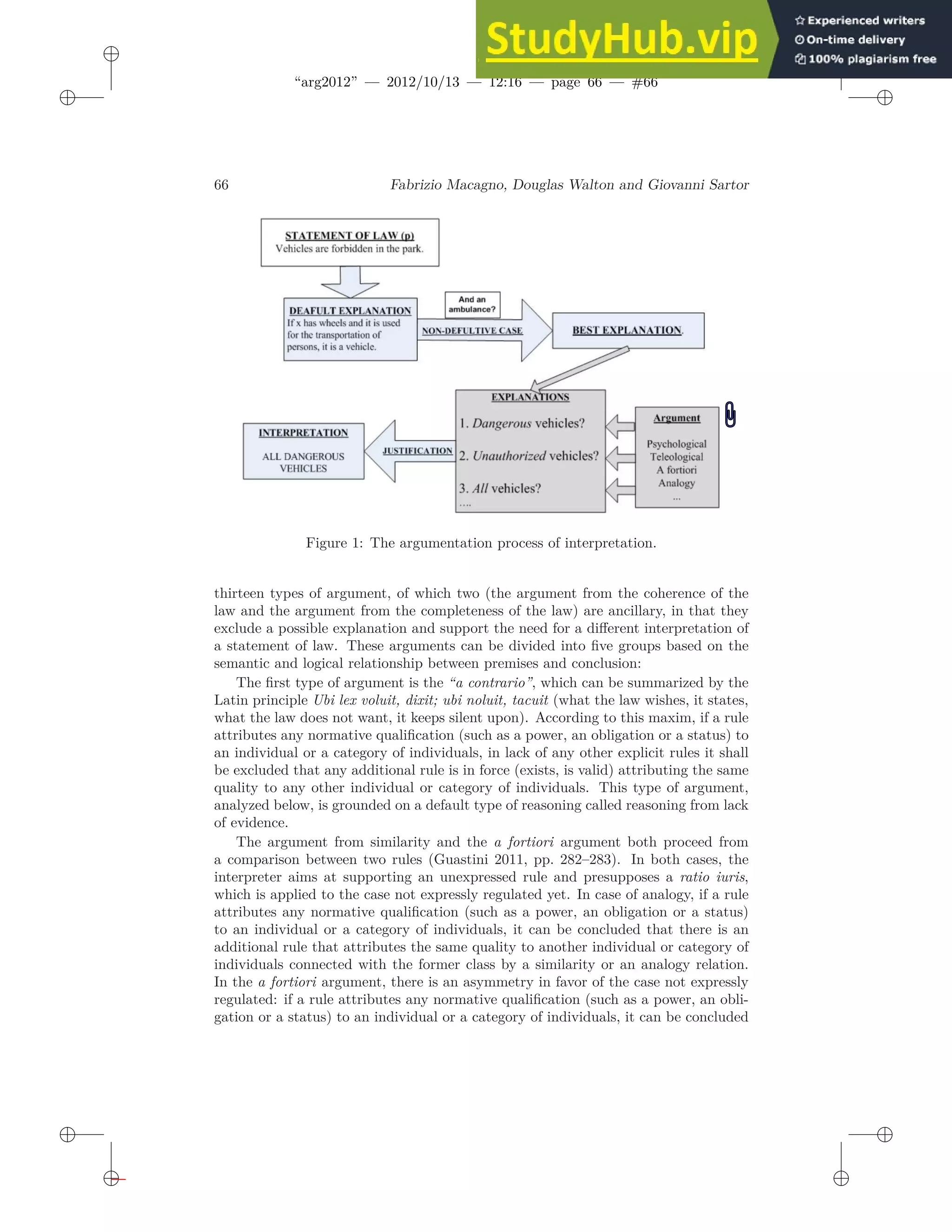 Argumentation Schemes For Statutory Interpretation | PDF