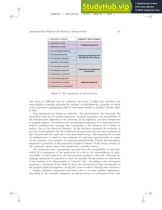 Argumentation Schemes For Statutory Interpretation | PDF