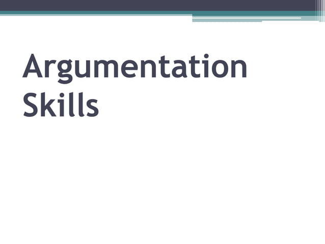 Argumentation Skills.english lecture slideshare.pptx
