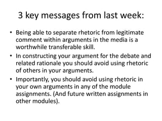 Argumentation (structure) | PPT