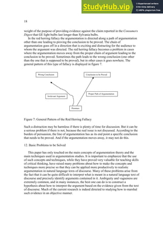 Argumentation Theory A Very Short Introduction | PDF