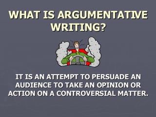 Argumentative Introduction | PPT