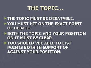 Argumentative Introduction | PPT
