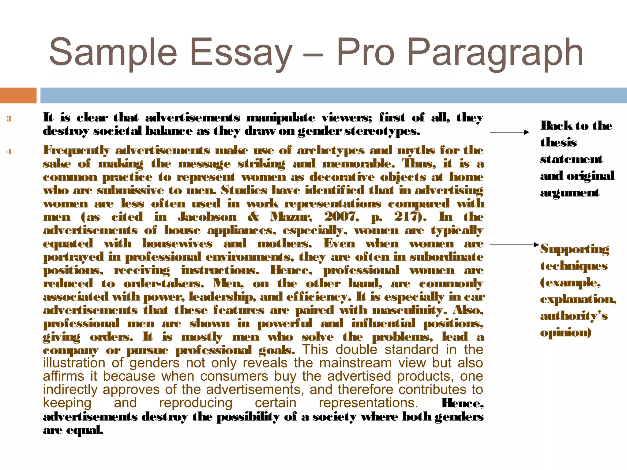 Argumentative Essay | PPT