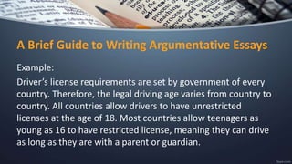 Argumentative Essay.pptx