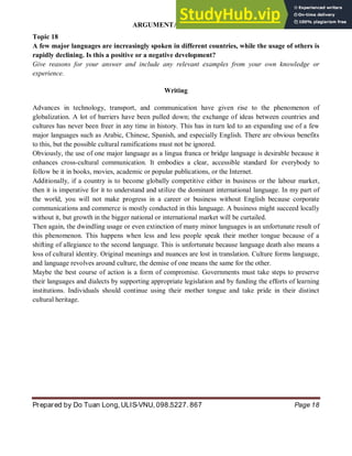 ARGUMENTATIVE ESSAY | PDF