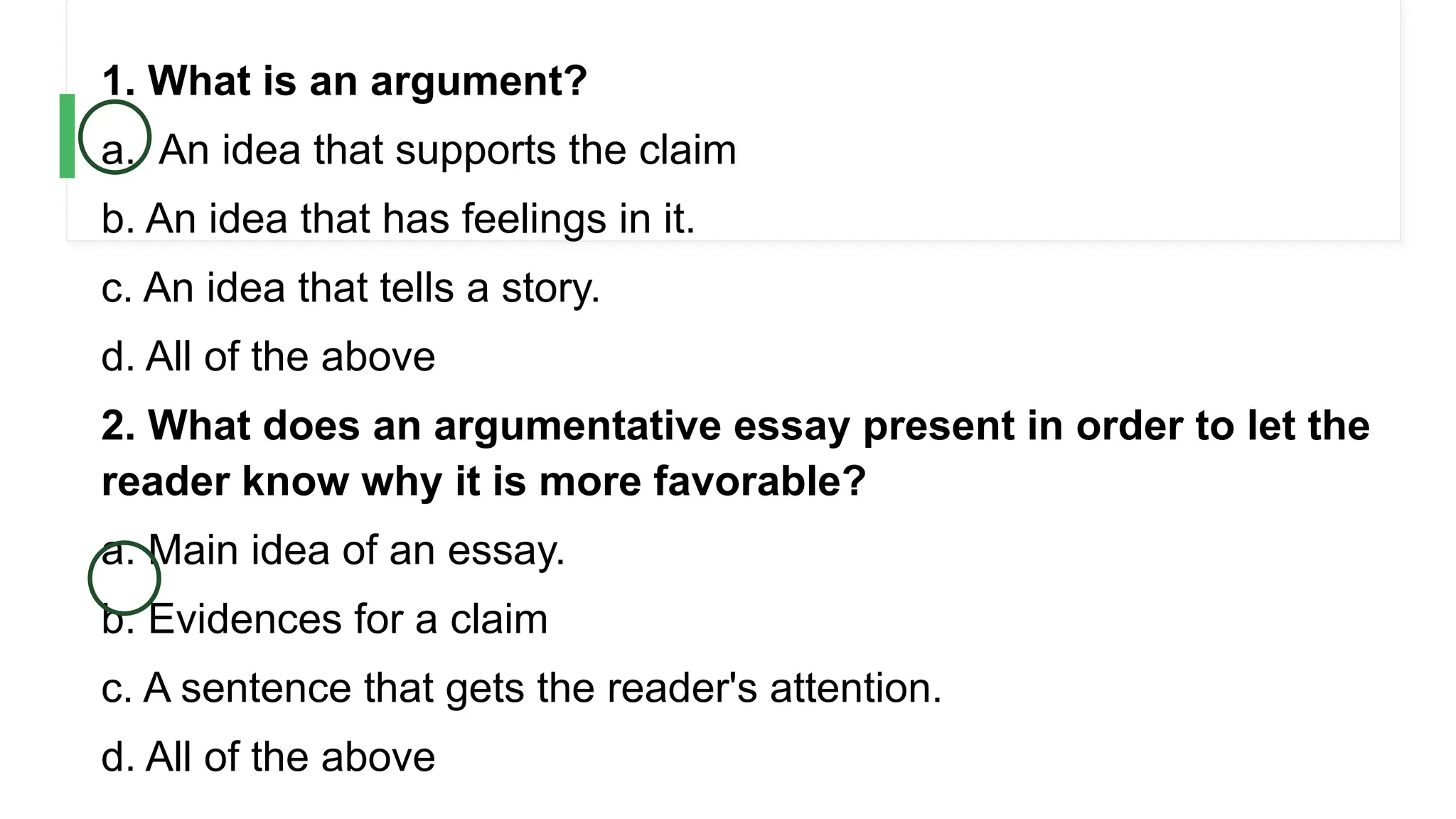 what is an argumentative essay and its characteristics? | PPTX