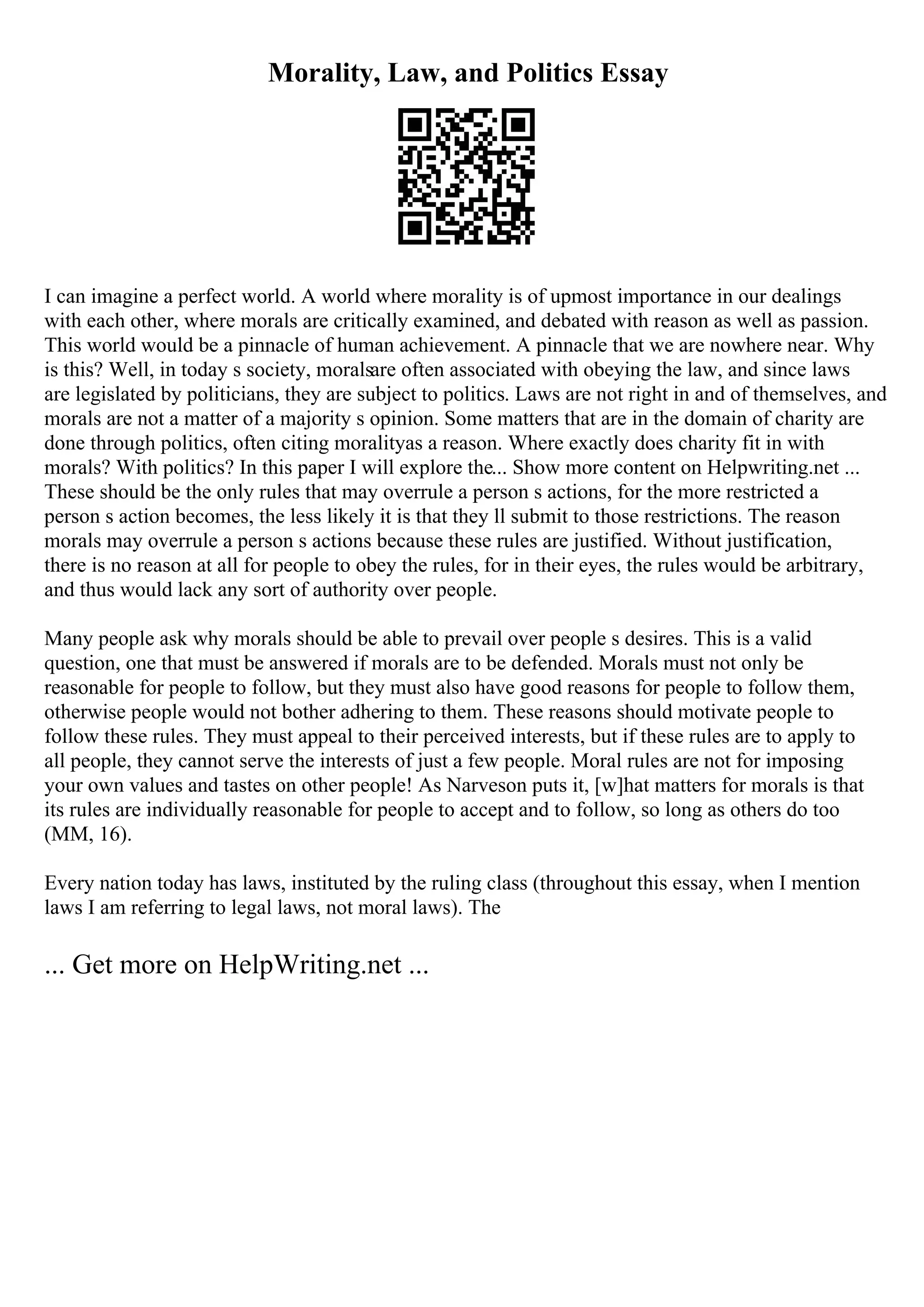 Argumentative Essay About E-Learning | PDF