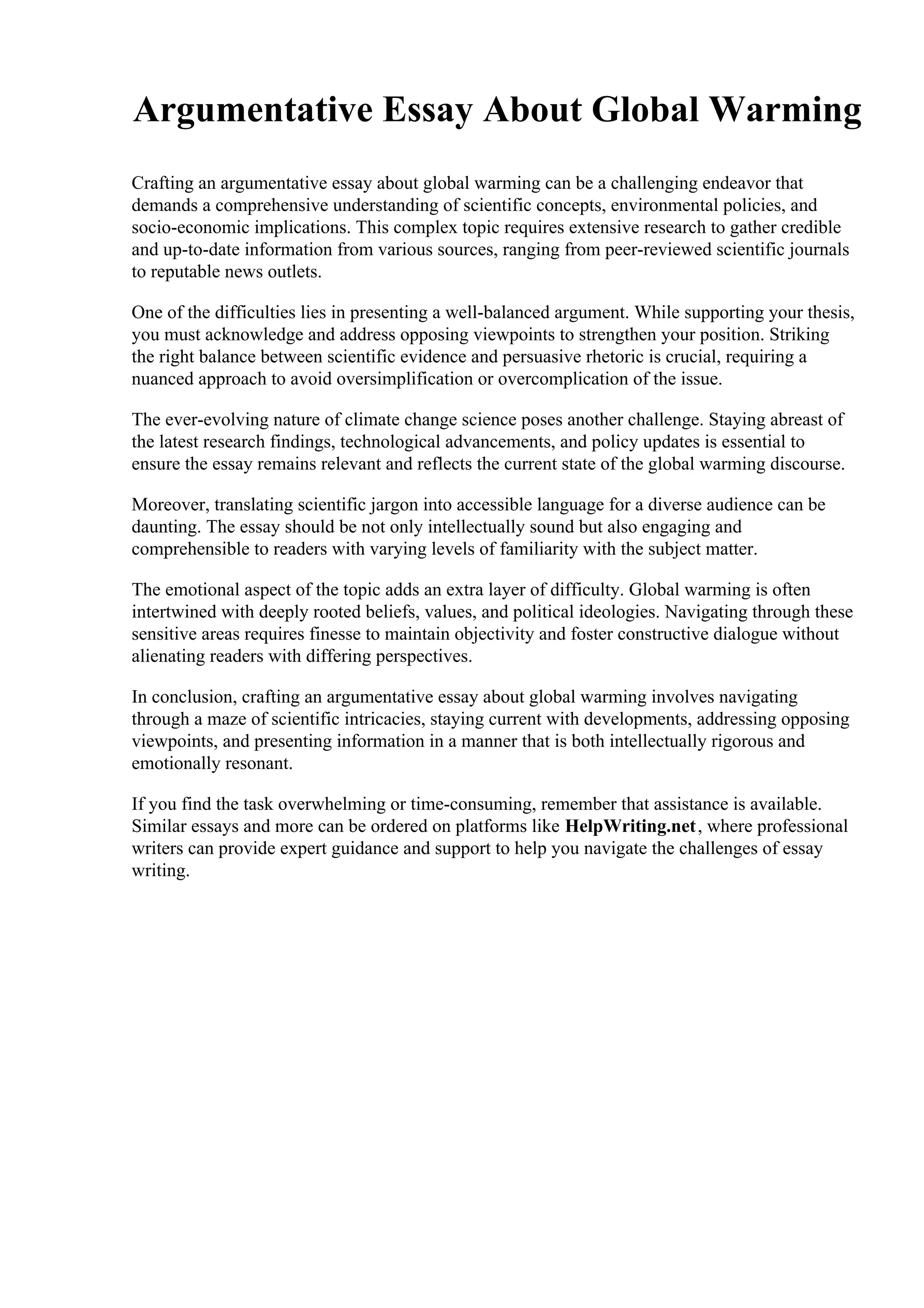 Argumentative Essay About Global Warming.pdf