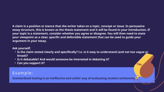 Argumentative Essay [Autosaved].pptxasdf | PPTX