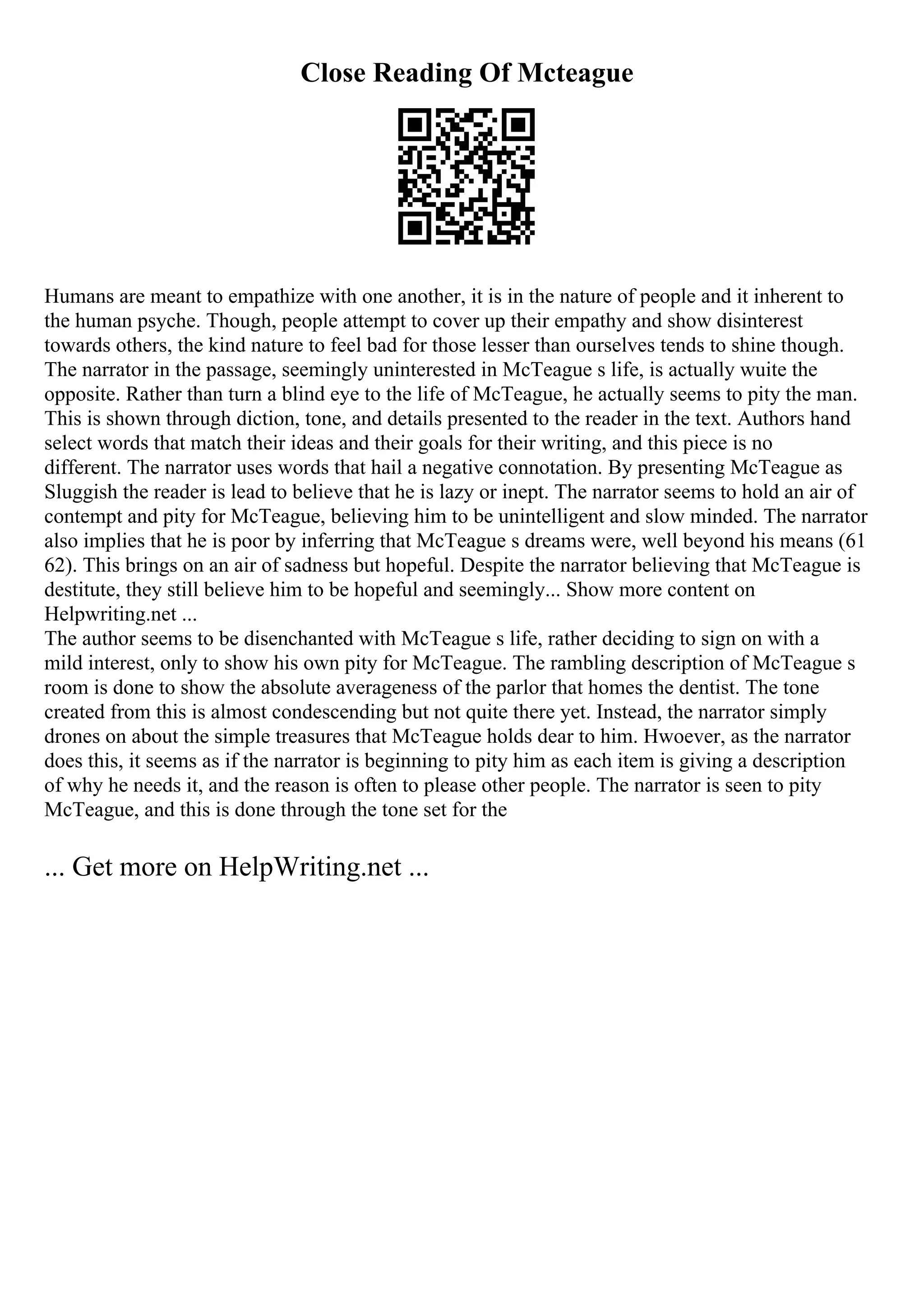 Argumentative Essay Examples 9Th Grade | PDF