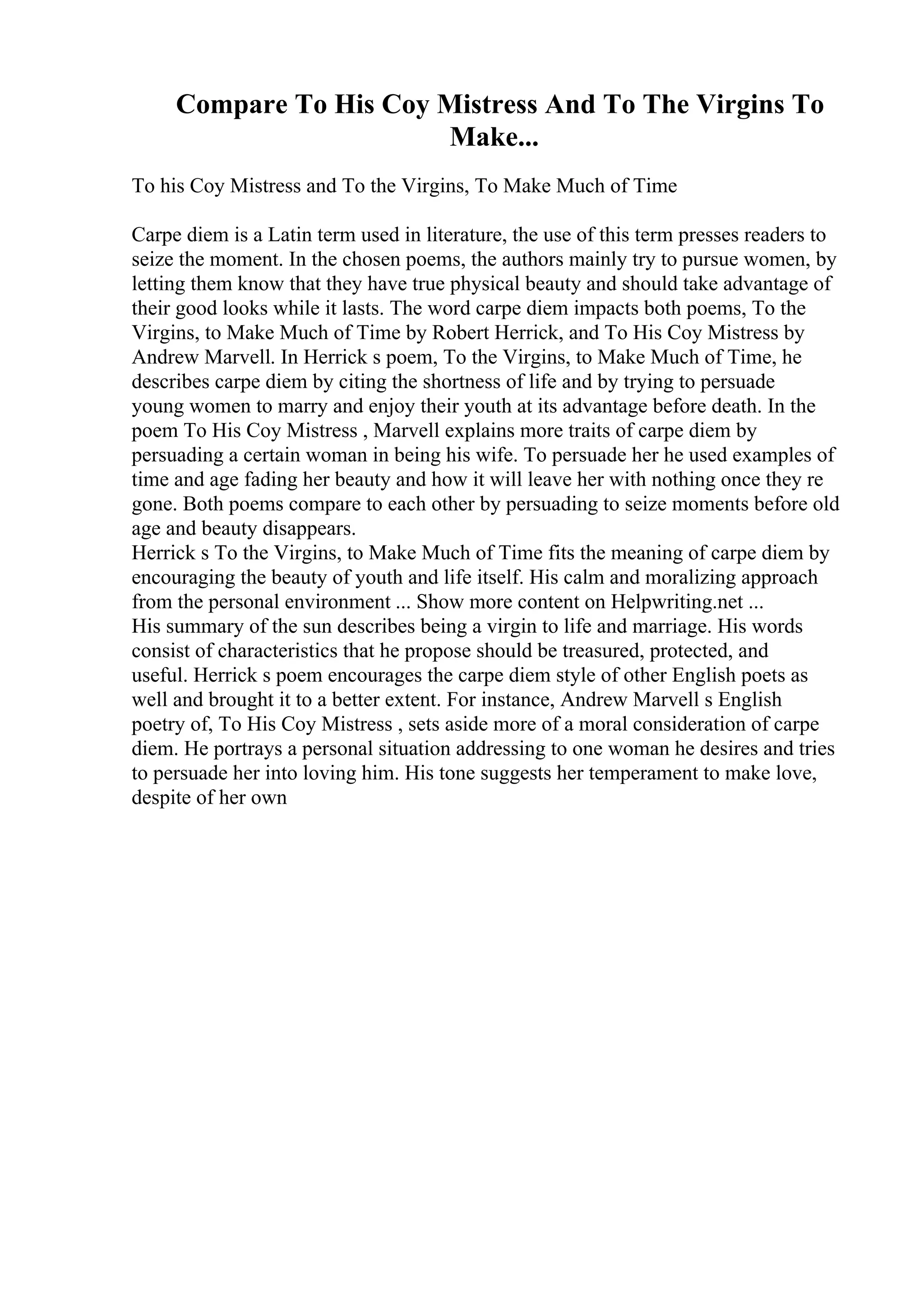 Argumentative Essay Examples College | PDF