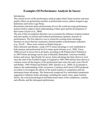 Argumentative Essay Examples High School | PDF