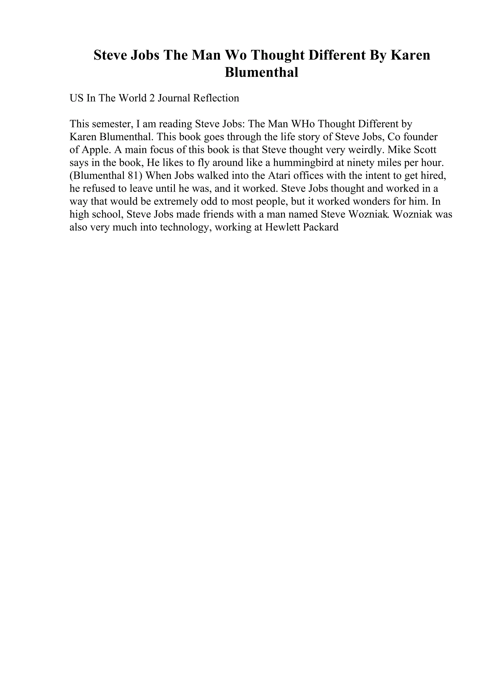 Argumentative Essay Introduction Example | PDF