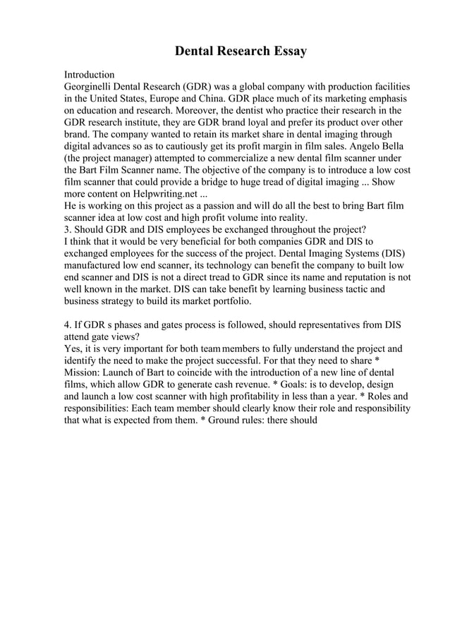 Argumentative Essay Introduction Example | PDF