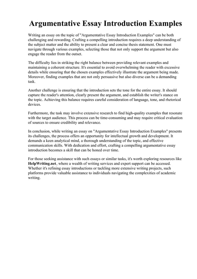 Argumentative Essay Introduction Examples.pdf