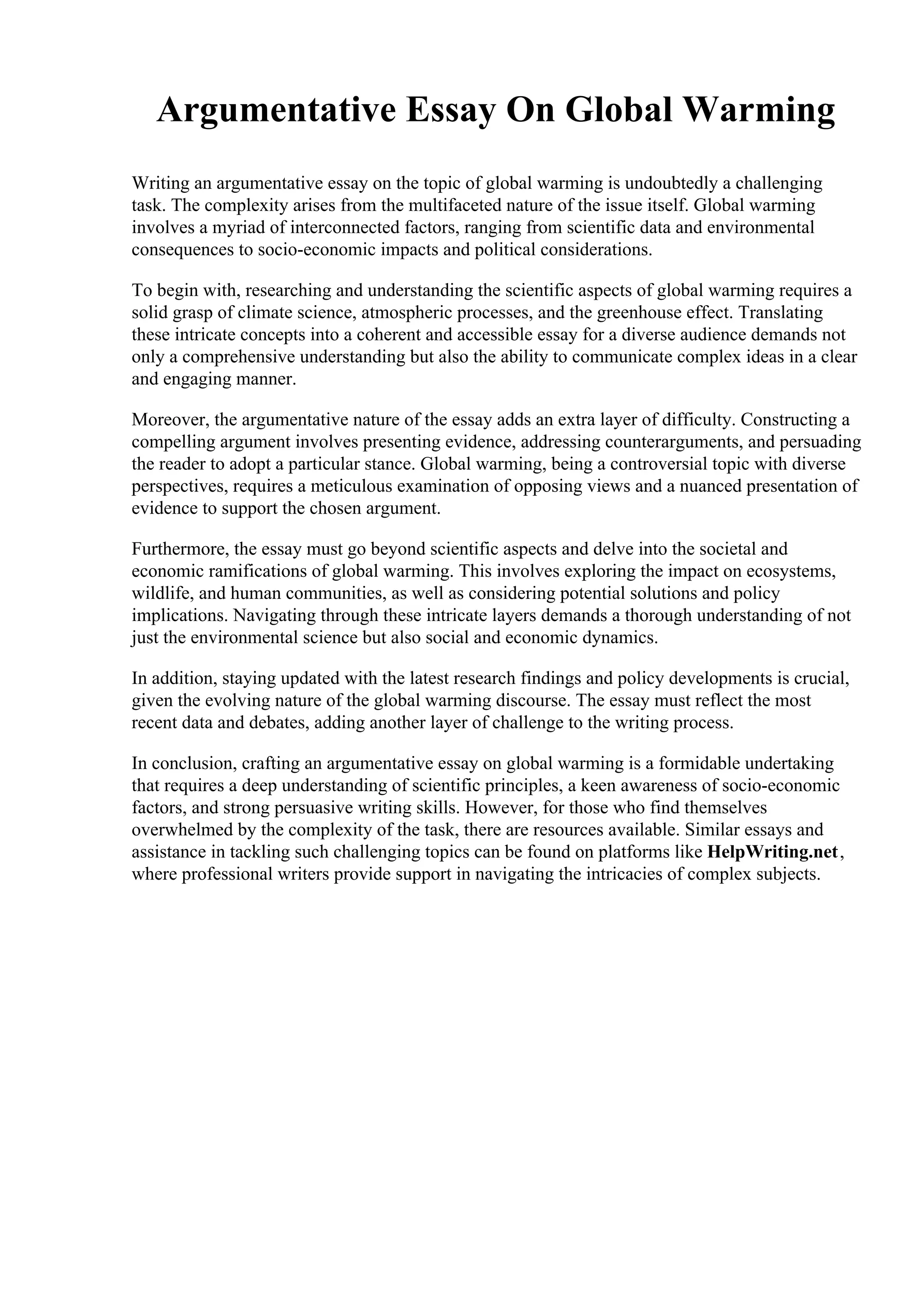 Argumentative Essay On Global Warming.pdf
