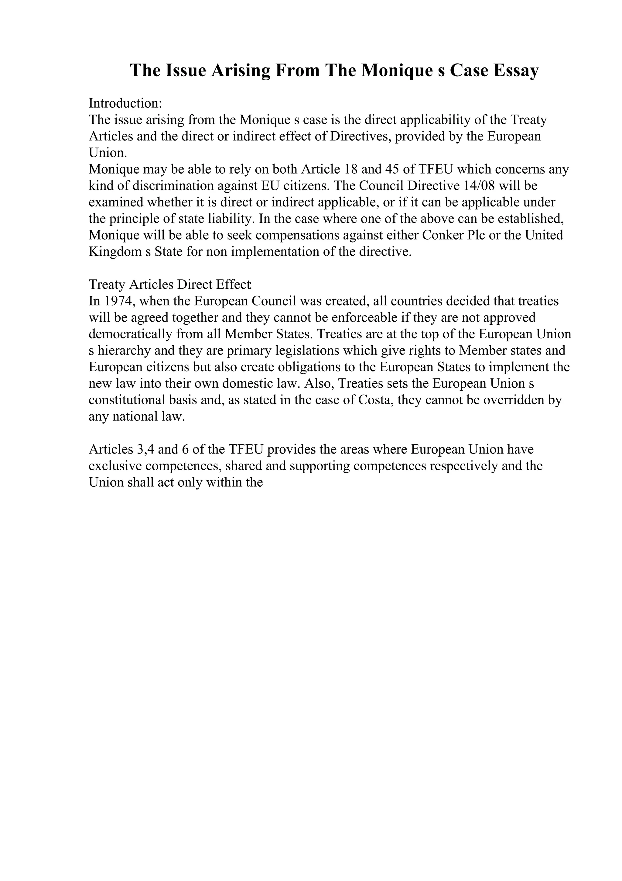 Argumentative Essay On Immigration | PDF