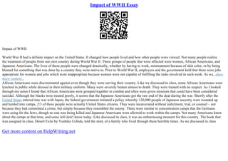 Argumentative Essay On World War 2 | PPT