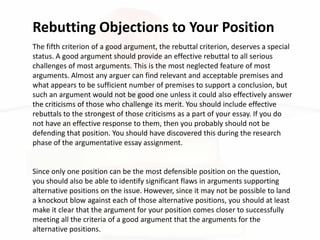 Argumentative essay outline | PPTX