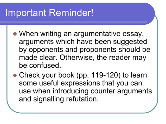 ARGUMENTATIVE ESSAY POWERPOINT.ppt